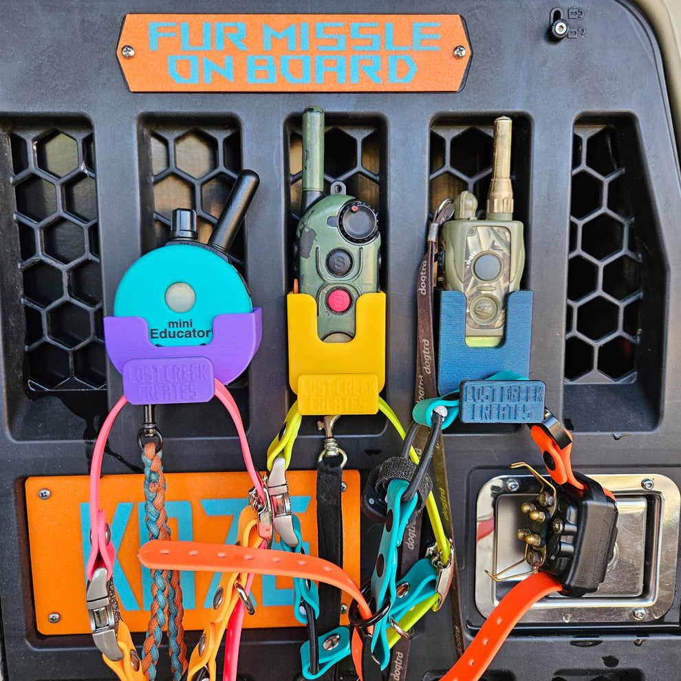 E-Collar Remote Holster – For All Sizes of Ruff Land & Gunner Kennels ...